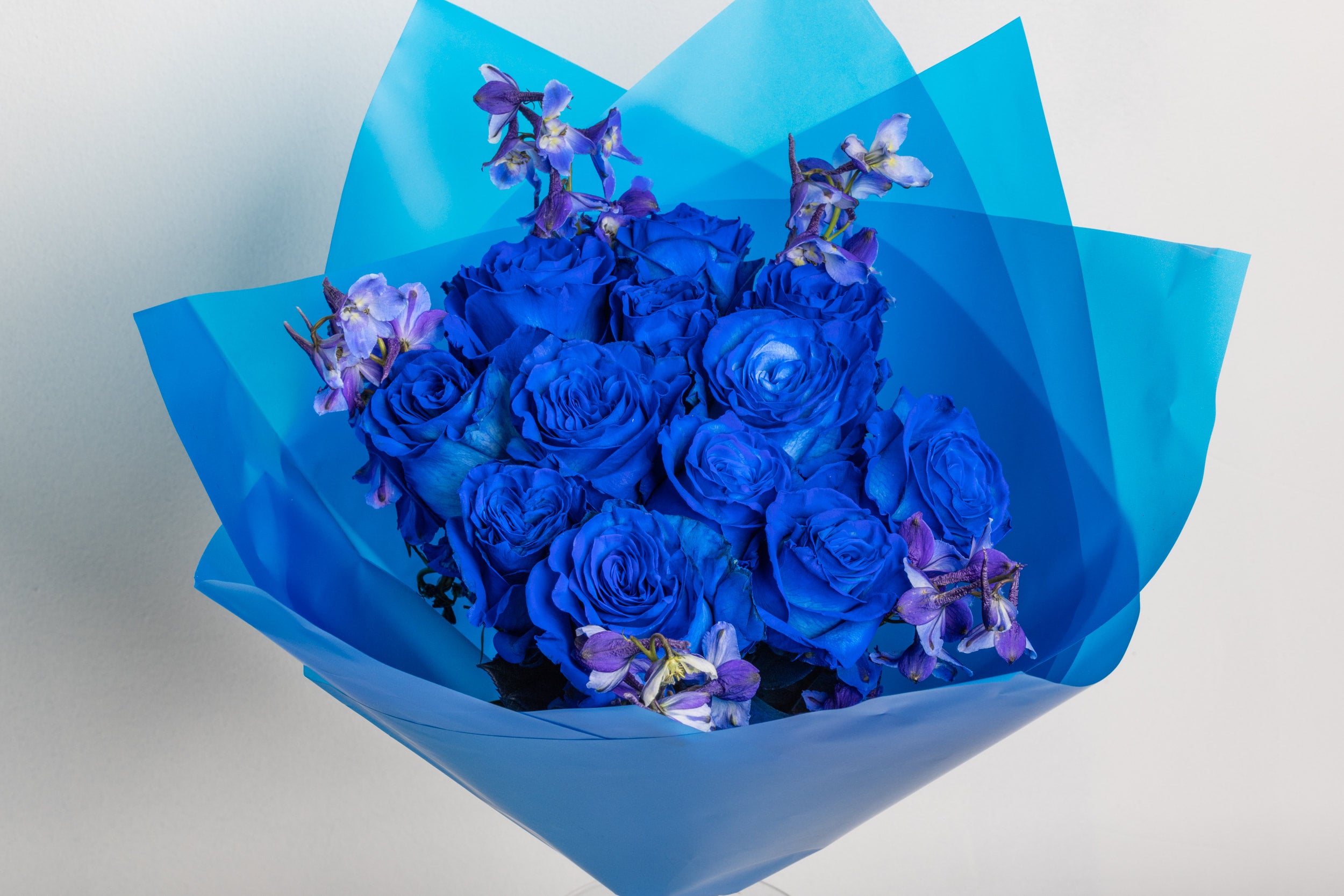 Santos Sapphire Blue Bouquet | Santos Flowers